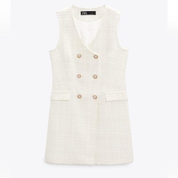 Zara | Dresses | Nwt Zara Tweed Dress | Poshmark